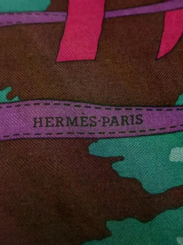 Hermès Graphic-print Scarf - Red