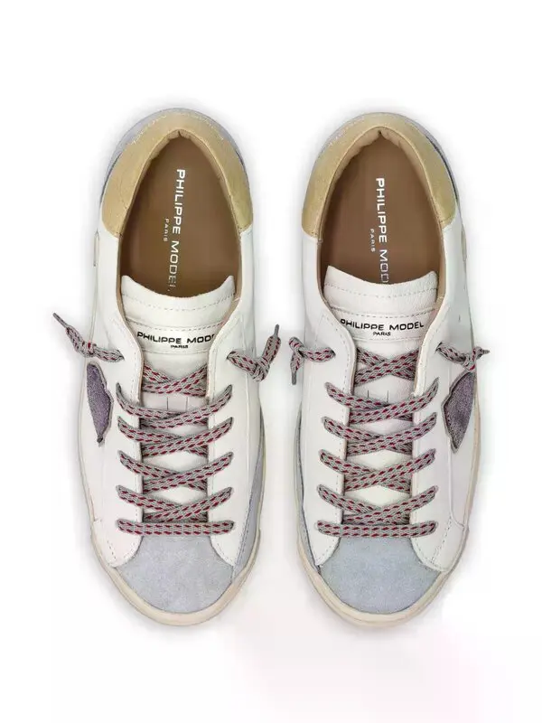Philippe Model Prsx Panelled Leather Sneakers