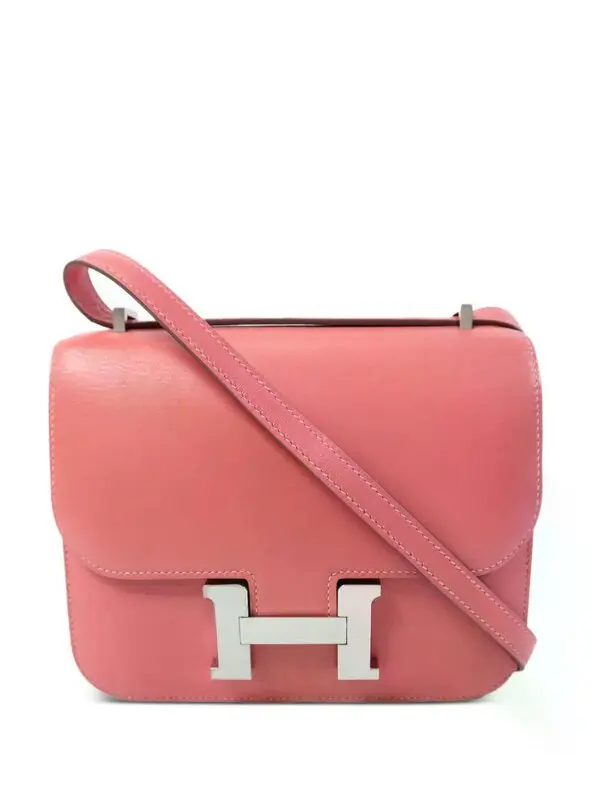 Hermès Constance Shoulder Bag - Pink