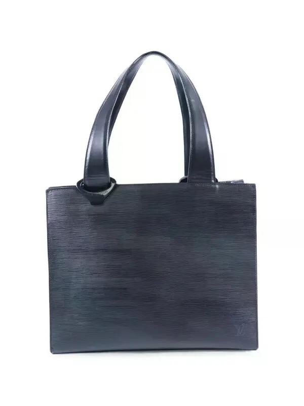 LOUIS VUITTON Epi Gemeaux Shoulder Bag - Black