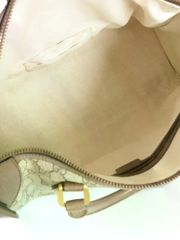 Gucci Gg Supreme Web Duffle Tote Bag