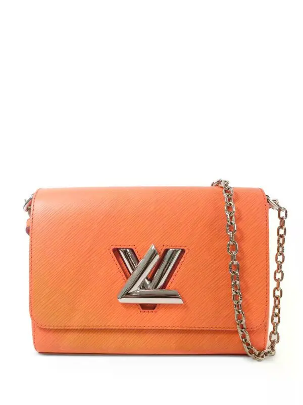 LOUIS VUITTON Twist Leather Shoulder Bag - Red