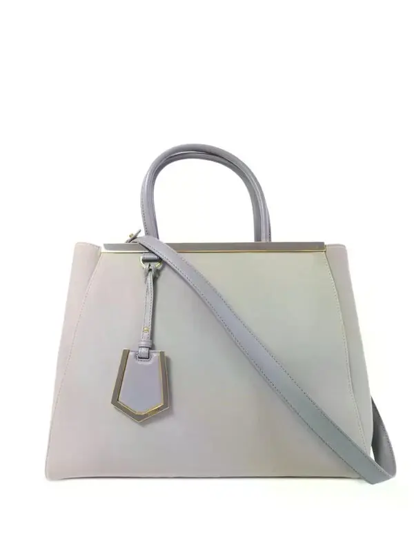 Fendi 2jours Tote Bag - Grey