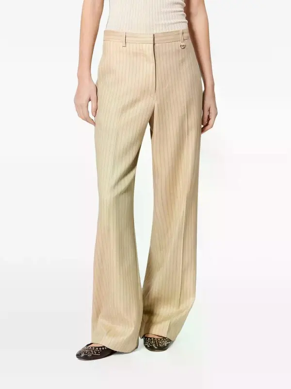 Isabel Marant Étoile Noanda Pinstripe Tailored Trousers