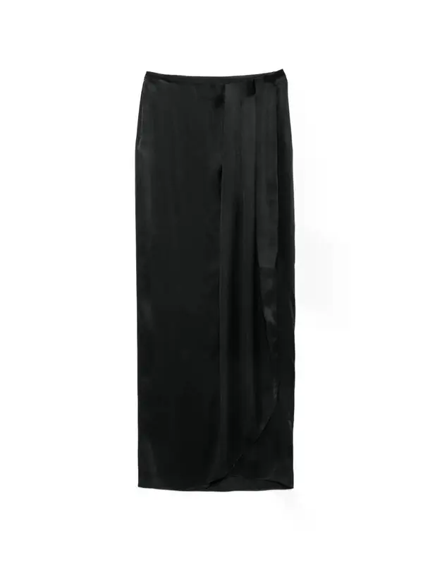 MAISON MARGIELA Maxi Straight Skirt - Black