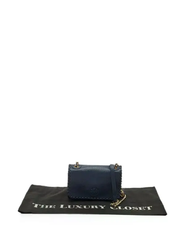 Tory Burch Marion Shrunken Whipstitched Crossbody Mini Bag