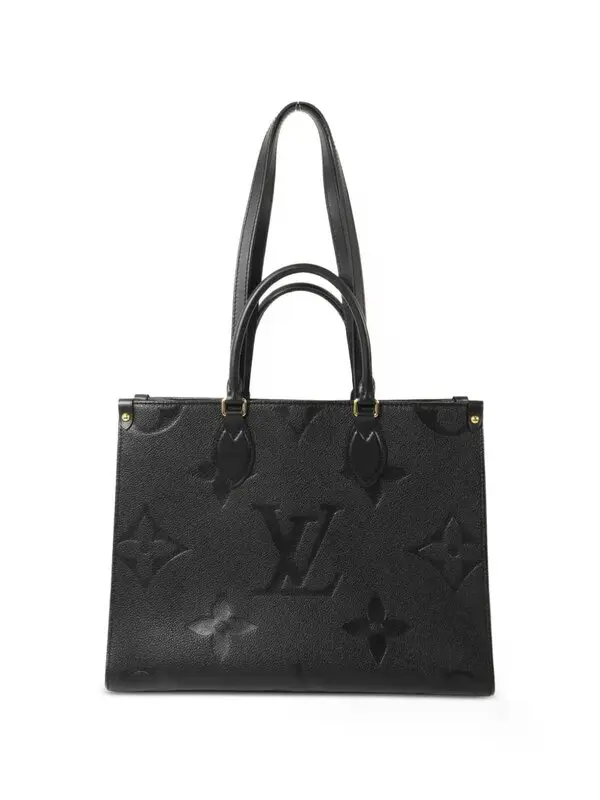LOUIS VUITTON On The Go Mm Tote Bag - Black