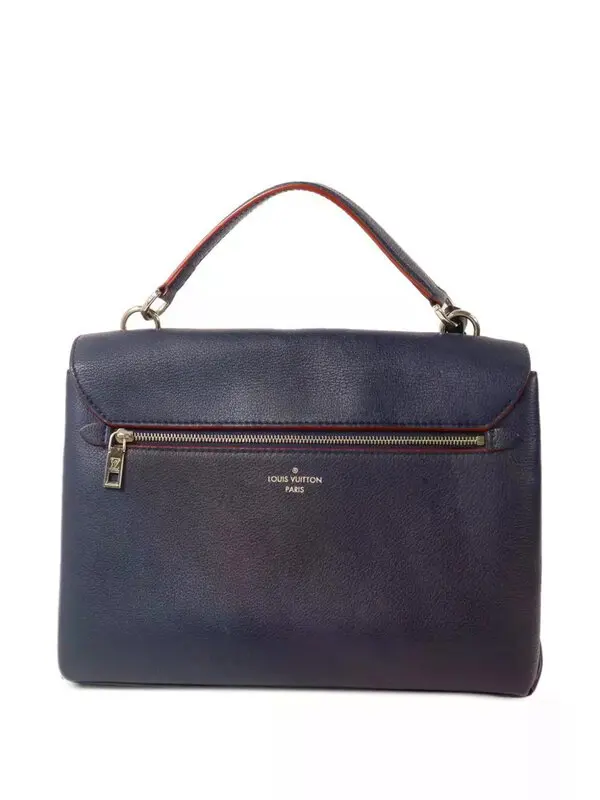 LOUIS VUITTON Mylockme Leather Shoulder Bag - Blue