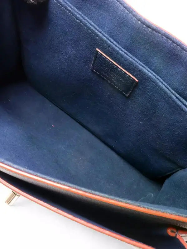 LOUIS VUITTON Mylockme Leather Shoulder Bag - Blue