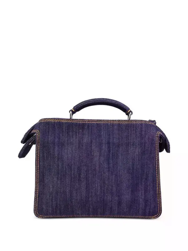 Fendi Small Peekaboo Iseeu Denim Tote Bag