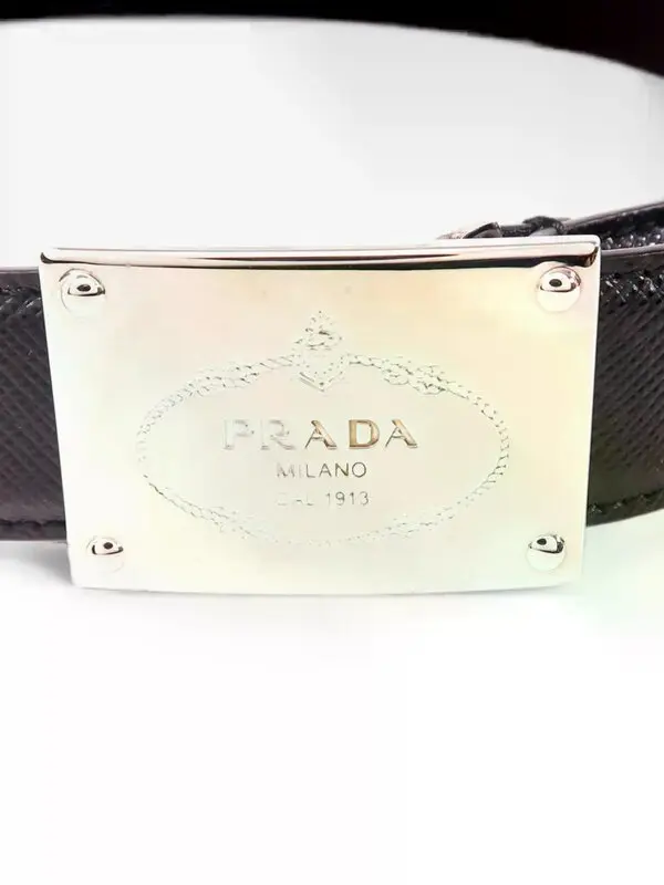 Prada Saffiano Leather Belt