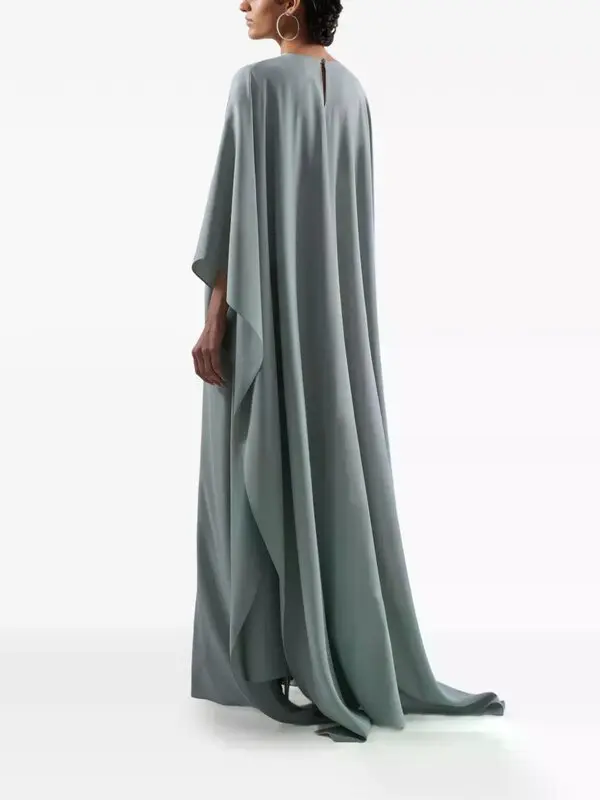 TALLER MARMO Rhinestone Embellished Maxi Dress
