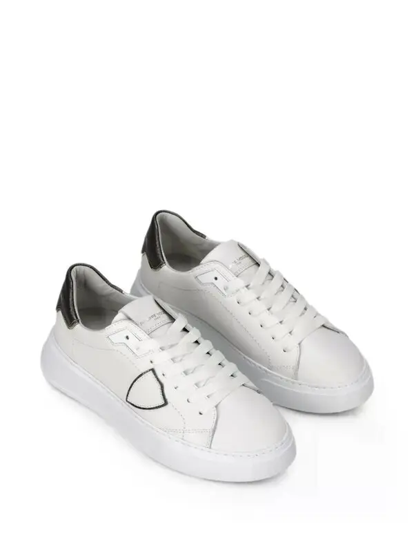Philippe Model Temple Low Leather Sneakers