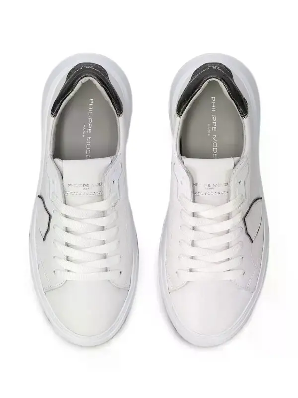 Philippe Model Temple Low Leather Sneakers