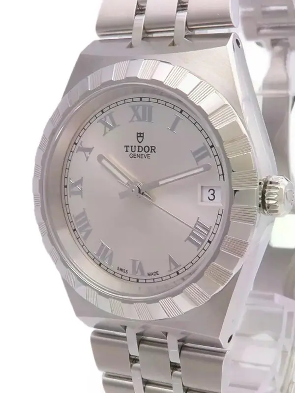 TUDOR Royal Stainless Steel Automatic Watch - Silver