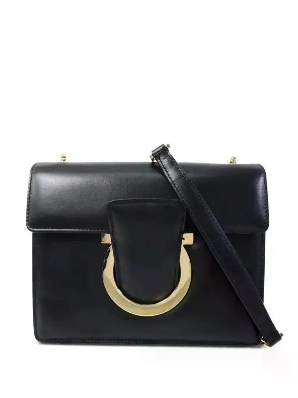 FERRAGAMO Gancini Chain Shoulder Bag