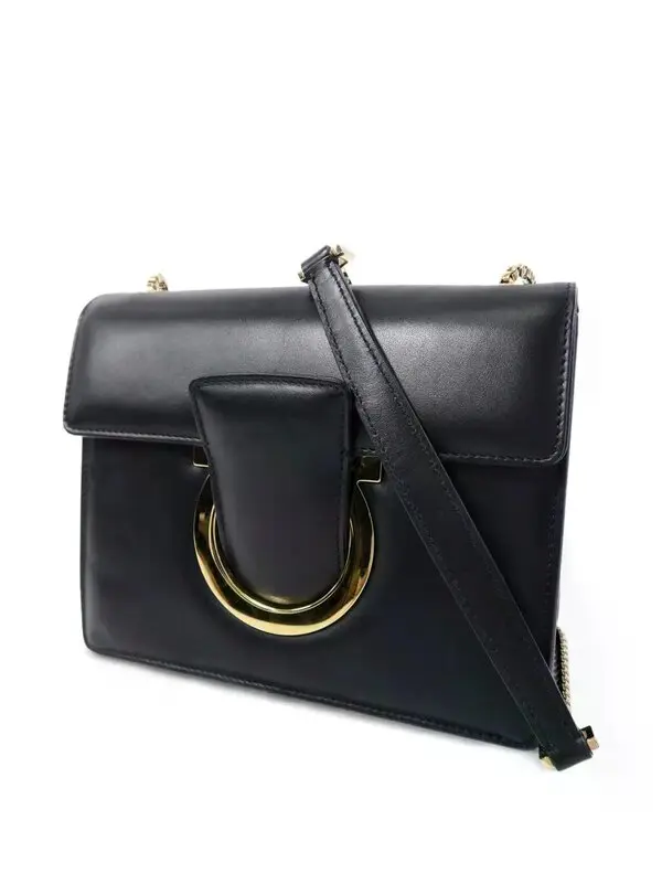FERRAGAMO Gancini Chain Shoulder Bag