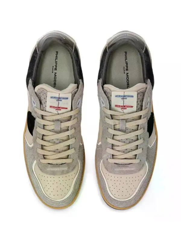 Philippe Model Leather Panel Sneakers