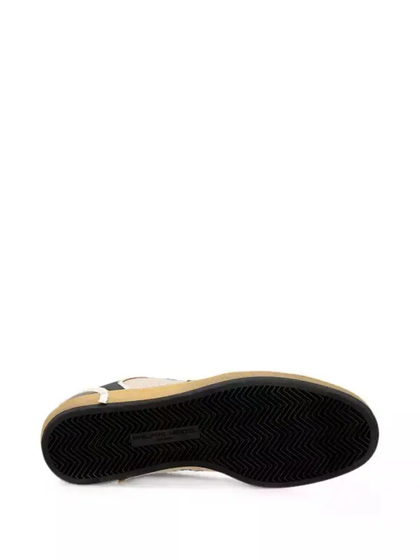 Philippe Model Leather Panel Sneakers