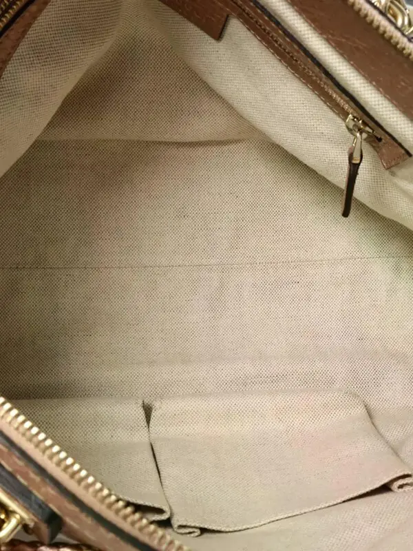 Gucci Metallic Grained Tote Bag