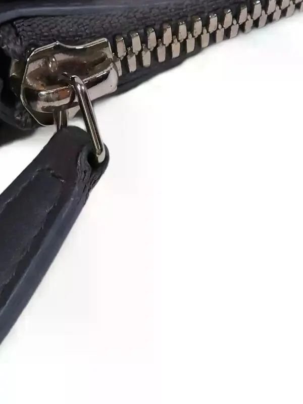 Balenciaga Logo Print Pouch - Grey