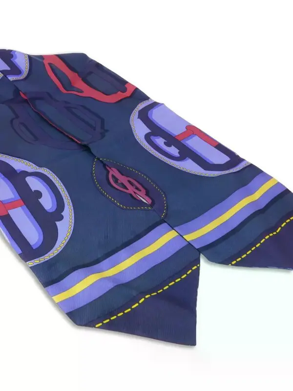 Hermès Maxi Twilly Scarf - Blue