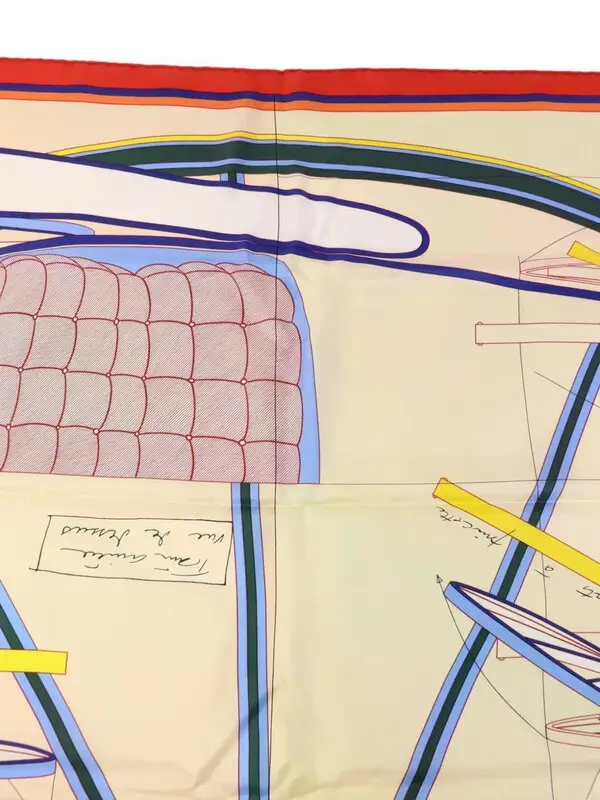 Hermès Projet De Voiture Scarf