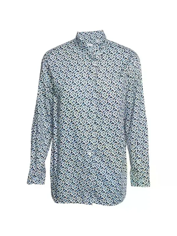 Burberry Tb Monogram Oversized Shirt