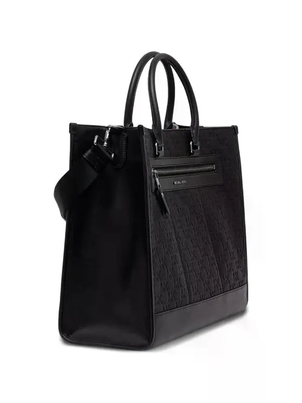 Michael Kors Jet Set Monogram Leather Tote Bag