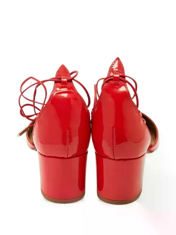 AQUAZZURA Alexa Strapped Pumps