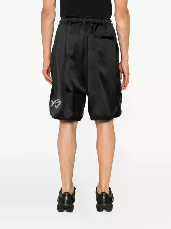 Y3 Logo Detail Drawstring Shorts