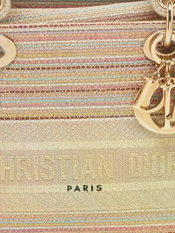 Dior Lady D-lite Tote Bag - Neutrals