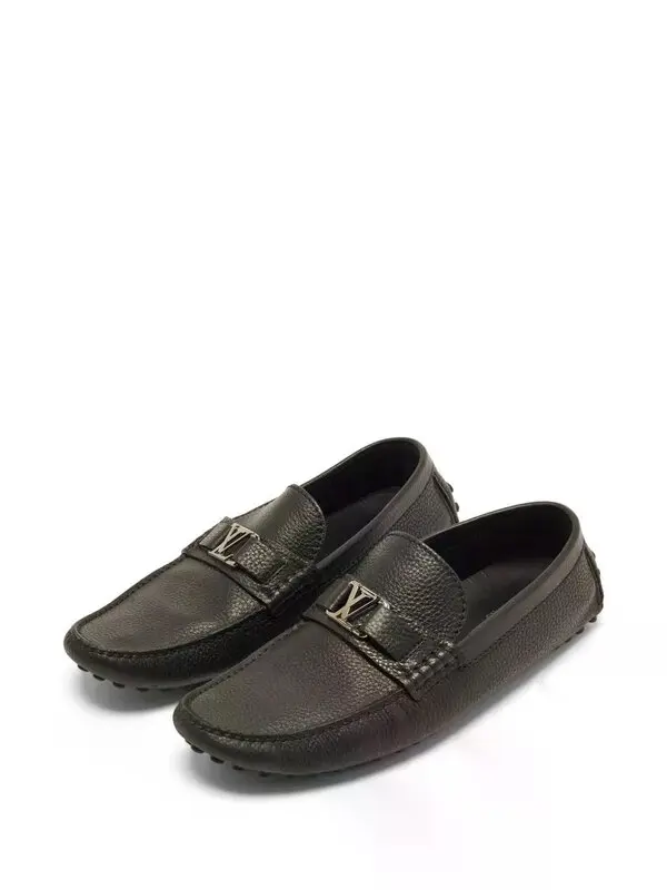 LOUIS VUITTON Hockenheim Leather Loafers