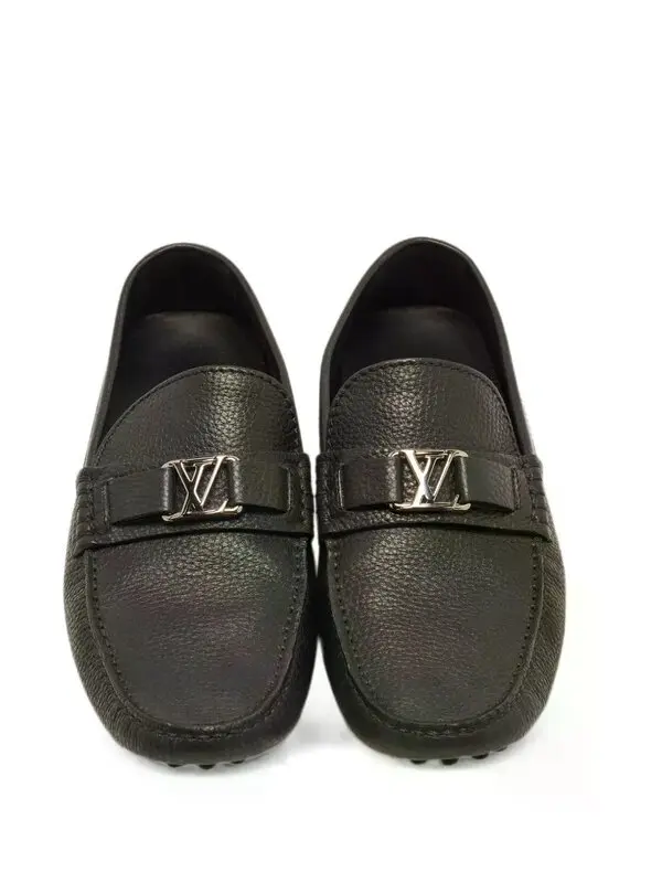 LOUIS VUITTON Hockenheim Leather Loafers