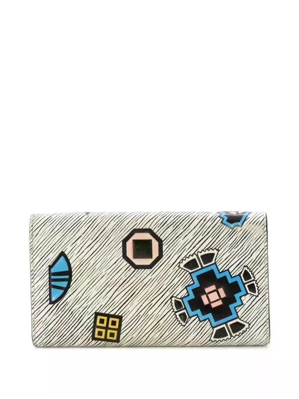 LOUIS VUITTON Twist Wallet Limited Edition Printed Epi Leather Small Wallets