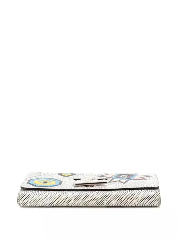 LOUIS VUITTON Twist Wallet Limited Edition Printed Epi Leather Small Wallets