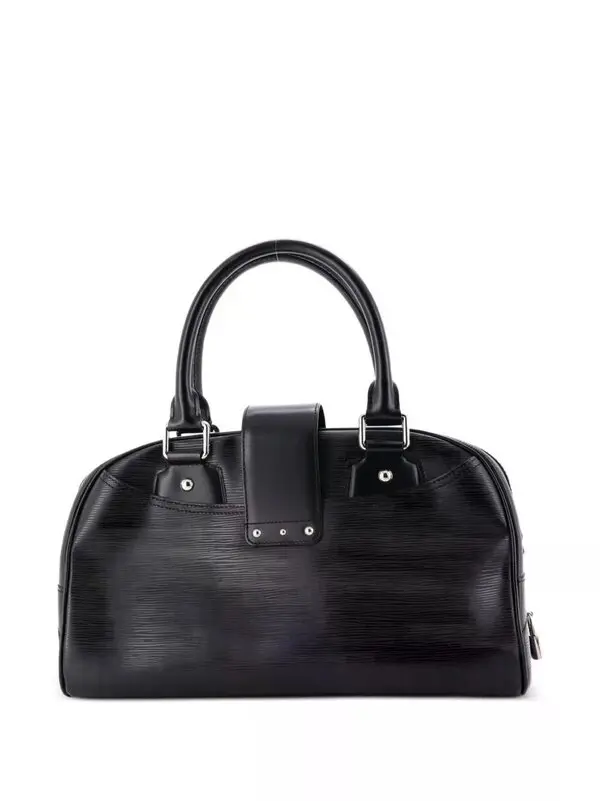 LOUIS VUITTON Montaigne Bowling Bag Epi Leather Gm Handbag - Black