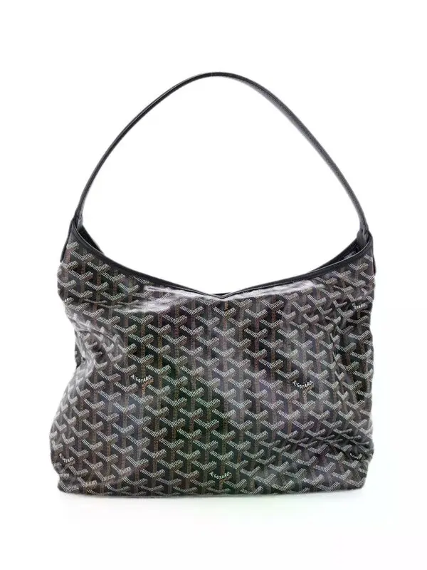 Goyard Boheme Coated Canvas Hobo Bag - Black