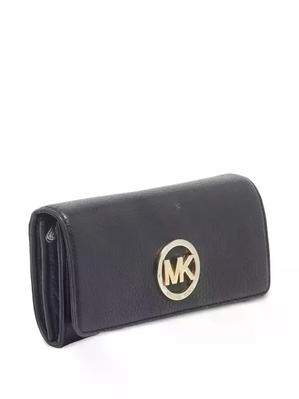 Michael Kors Fulton Leather Continental Wallet