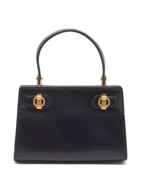 Tory Burch Nano Lee Radziwill Cross-body Bag - Black