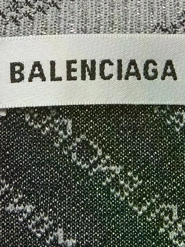 Balenciaga Logo-print Button-up Cardigan