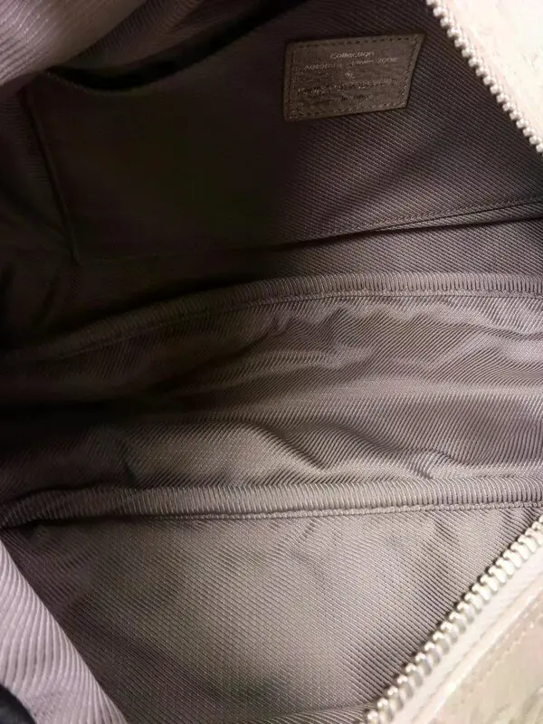 LOUIS VUITTON 2008 Monogram Shimmer Calfskin Tote Bag - Silver