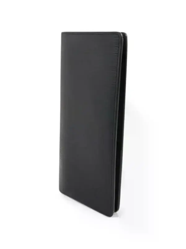 LOUIS VUITTON Brazza Leather Wallet - Black
