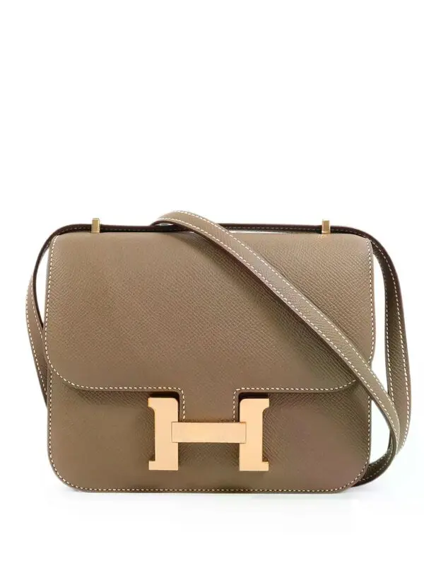 Hermès Constance Mini Shoulder Bag - Grey