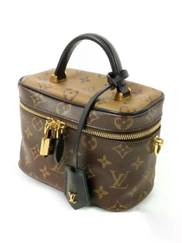 LOUIS VUITTON Pm Monogram Reverse Vanity Shoulder Bag - Brown
