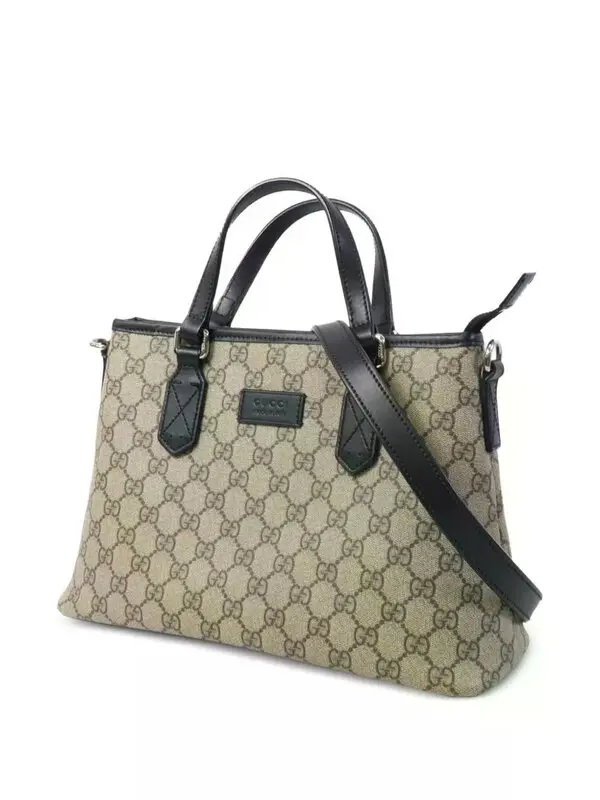 Gucci Gg Supreme Two-way Tote Bag