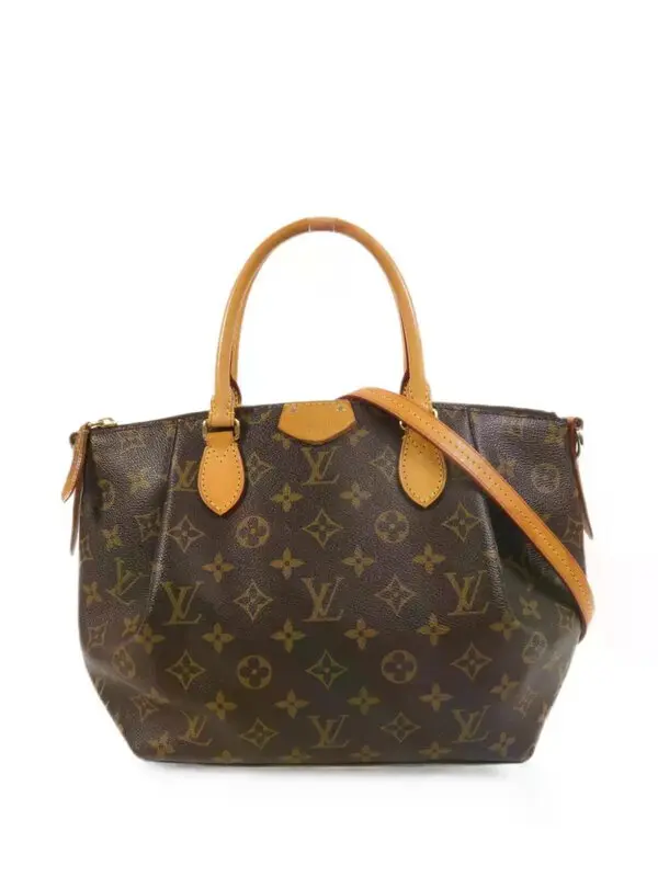 LOUIS VUITTON Monogram Canvas Turenne Pm Tote Bag - Brown