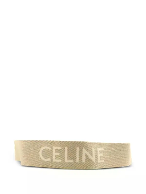 Celine Logo Shoulder Strap - Neutrals