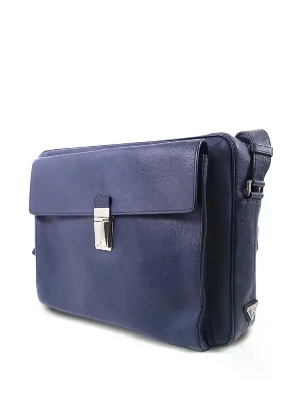 Prada Saffiano Leather Messenger Bag