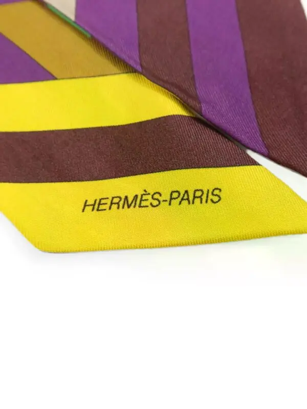 Hermès Silk Scarf - Purple